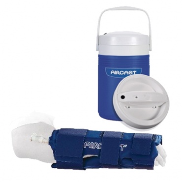 Aircast Hand and Wrist Cryo/Cuff Support with Cryo/Cuff IC Cooler Saver ...